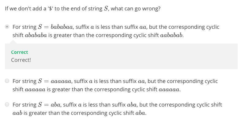 Suffix Array Algorithms Ucsandiego